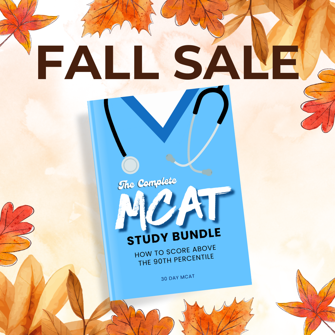 The Complete MCAT Study Bundle – 30 Day MCAT