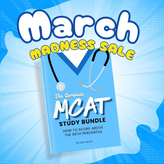 The Complete MCAT Study Bundle – 30 Day MCAT