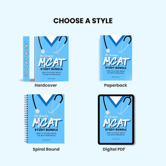 The Complete MCAT Study Bundle – 30 Day MCAT